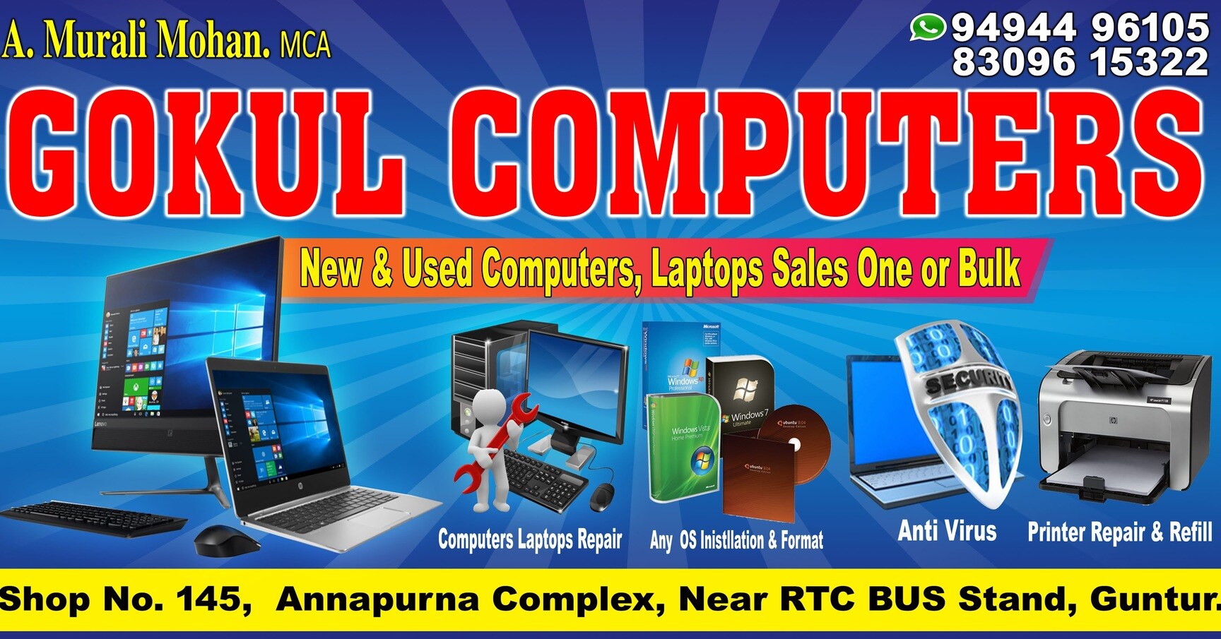 Gokul Computers in Sitha Nagar, Guntur - Best Computer Dealers in ...