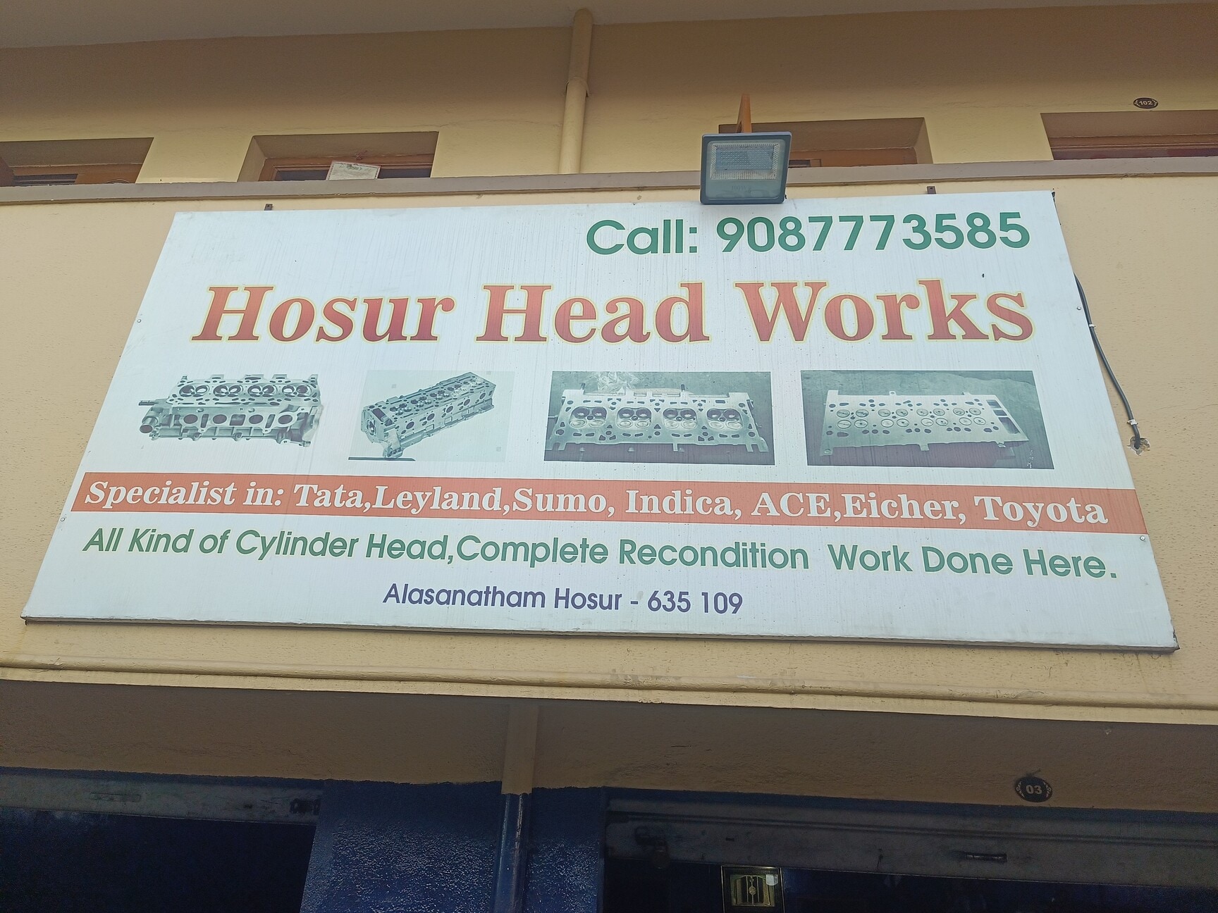 Hosur Head works in Alsanatham, Hosur - Best Cylinder Head Wholesalers ...