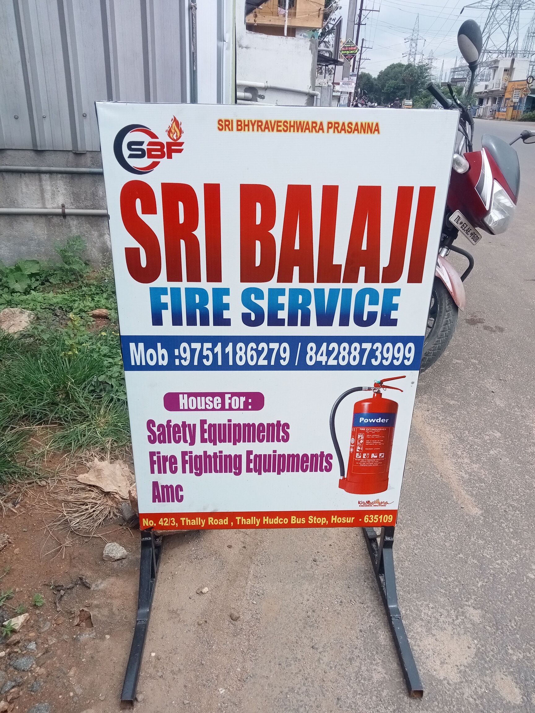 SRI BALAJI FIRE SERVICE in Appavu Nagar, Hosur - Best Fire Alarm System ...