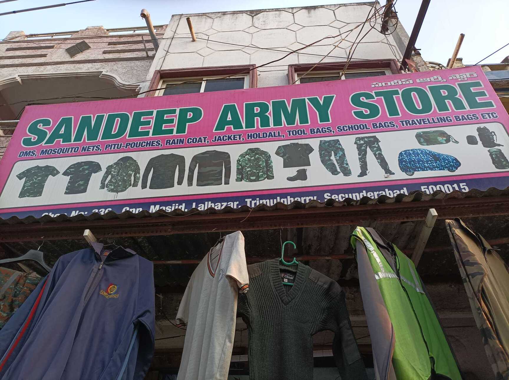 Sandeep Army Store in Trimulgherry, Hyderabad - Best Police Uniform ...
