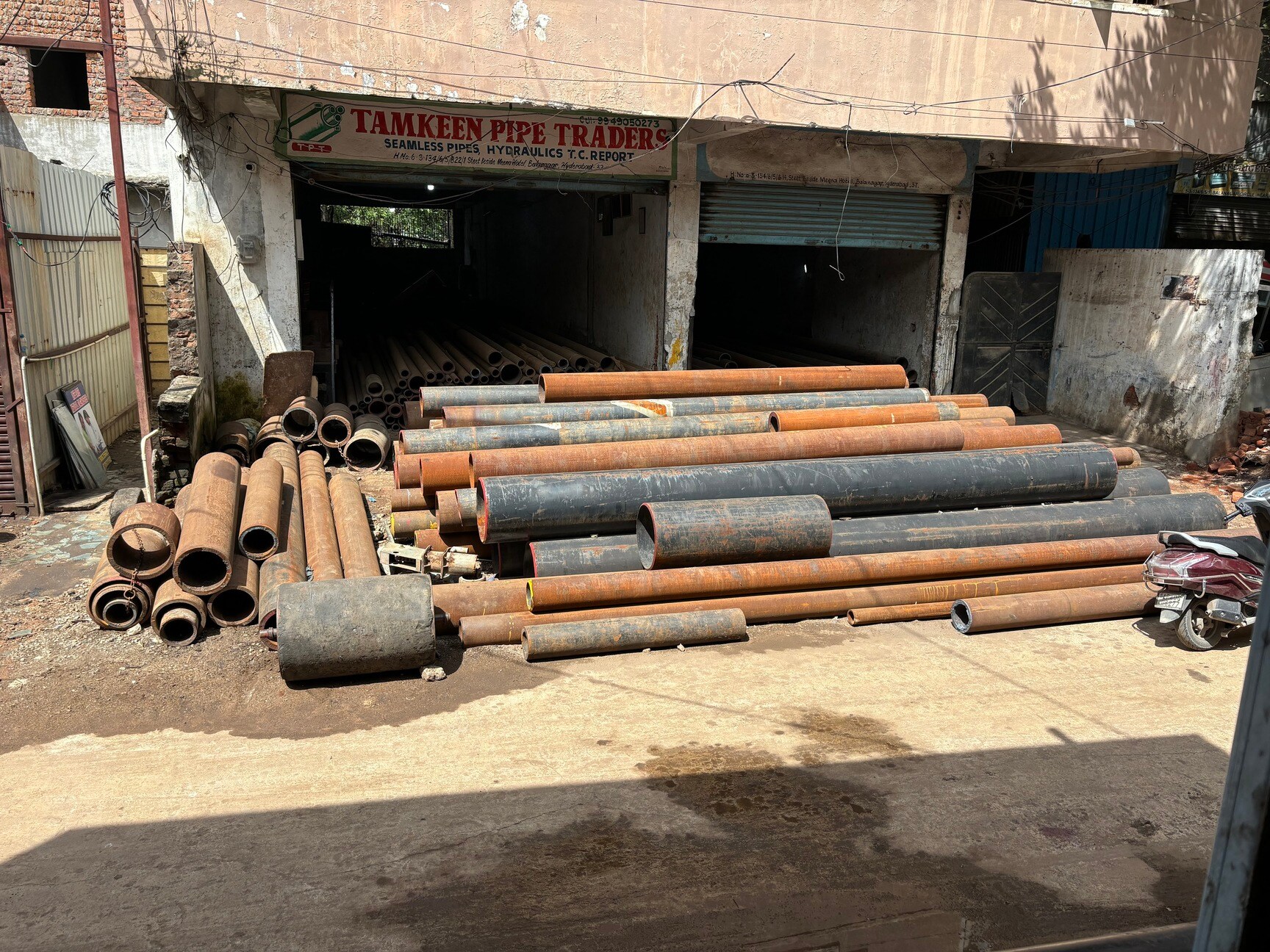 Tamkeen Pipe Traders in Bala Nagar, Hyderabad - Best MS Pipe Dealers in ...