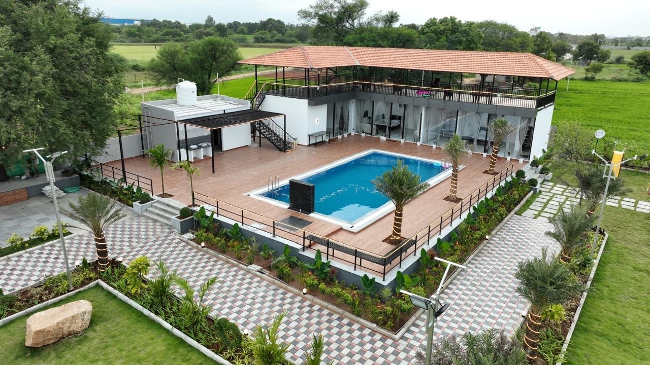 Top Farm House On Rent With Sun Deck in Koheda - Best Farm House On ...