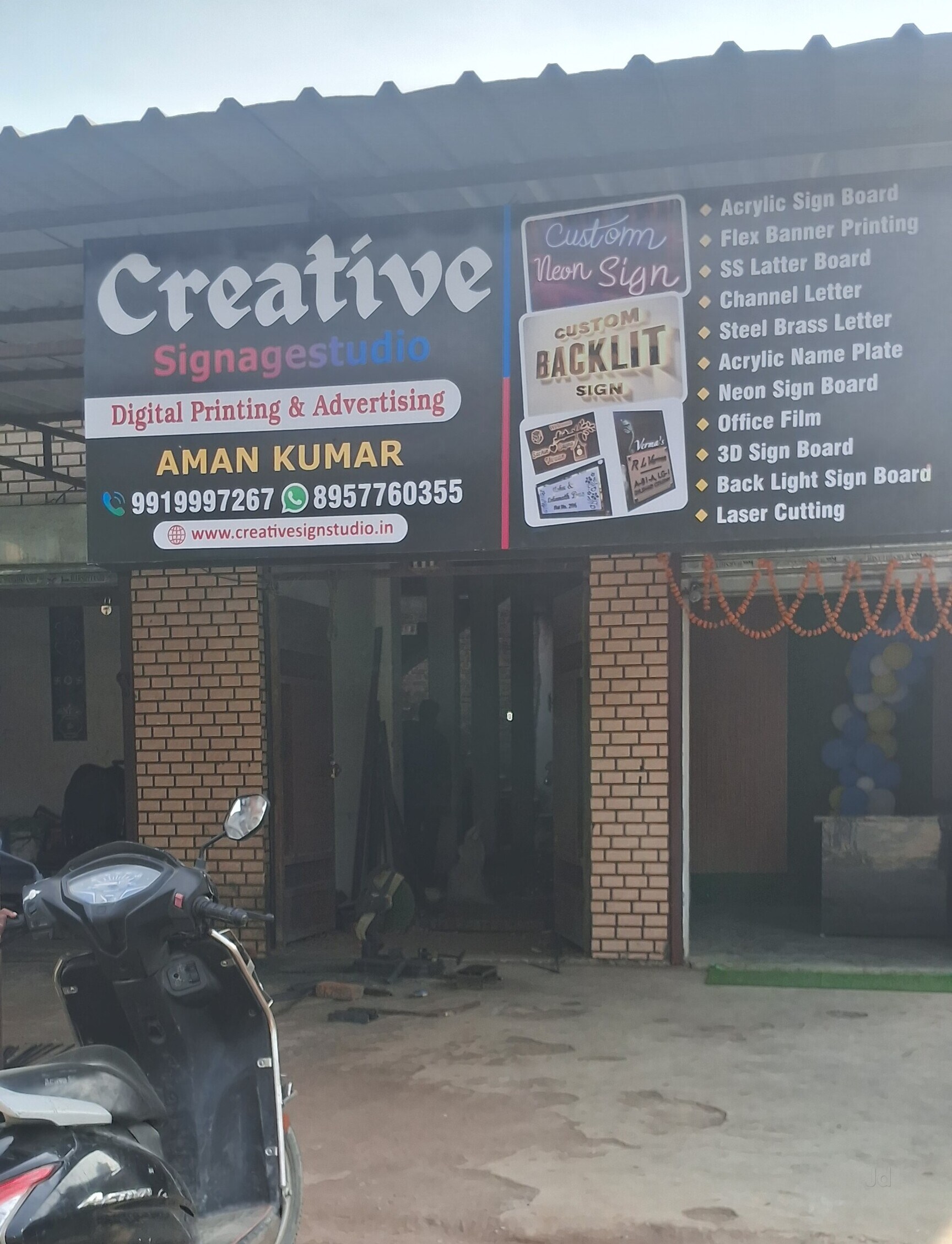 Creative Sign Studio in Basausi, Kanpur - Best Glow Sign Board ...