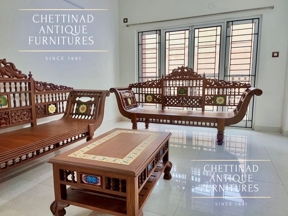 Chettinad antique furniture store