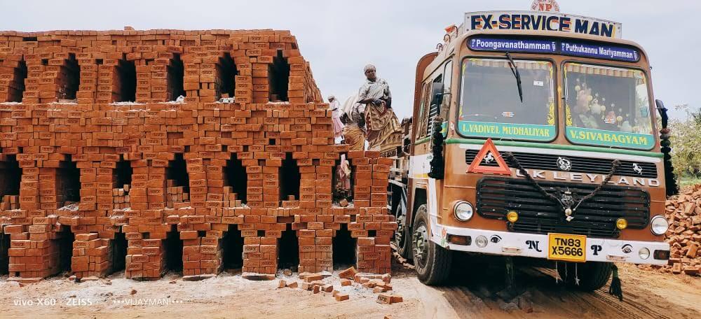 MMS TRANSPORT Bricks supply in Singarapettai, Krishnagiri - Best Brick ...