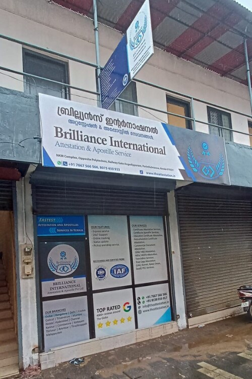 Brilliance Attestation & Apostille Service in Angadipuram, Malappuram ...