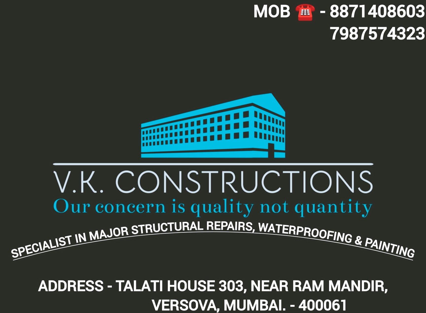 V.K. Constructions in Versova, Mumbai - Best Civil Engineers in Mumbai ...