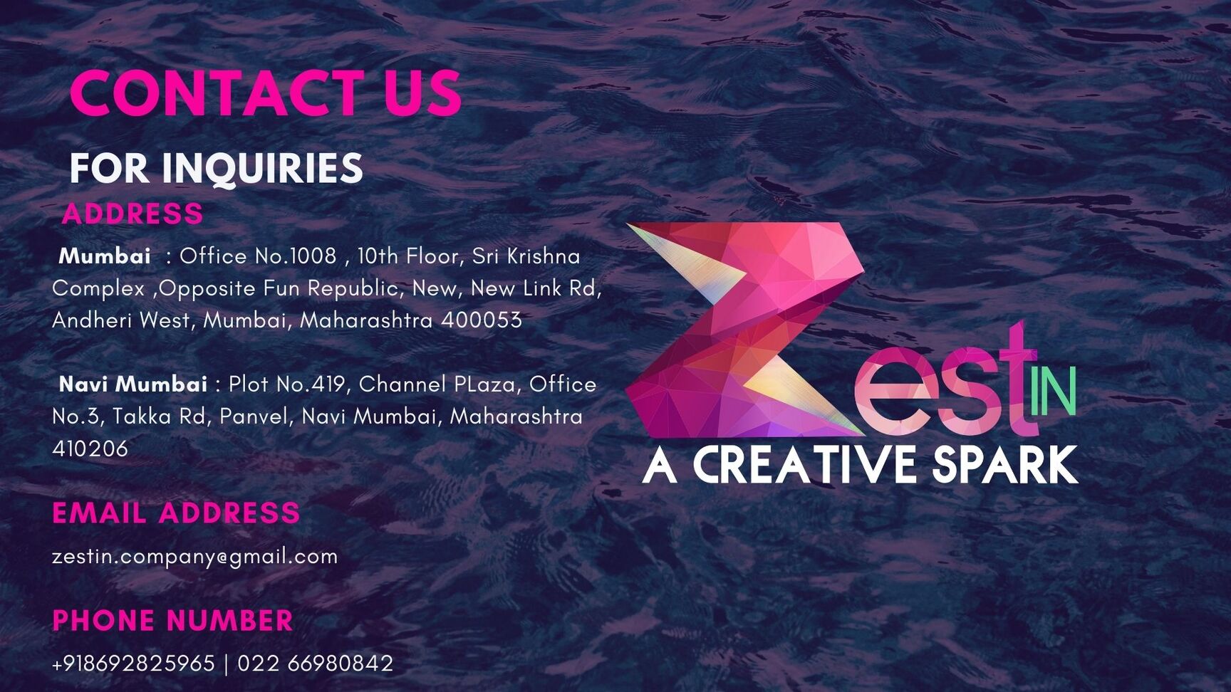 Zestin Studios & Academy in Andheri West, Mumbai - Best Film Production ...