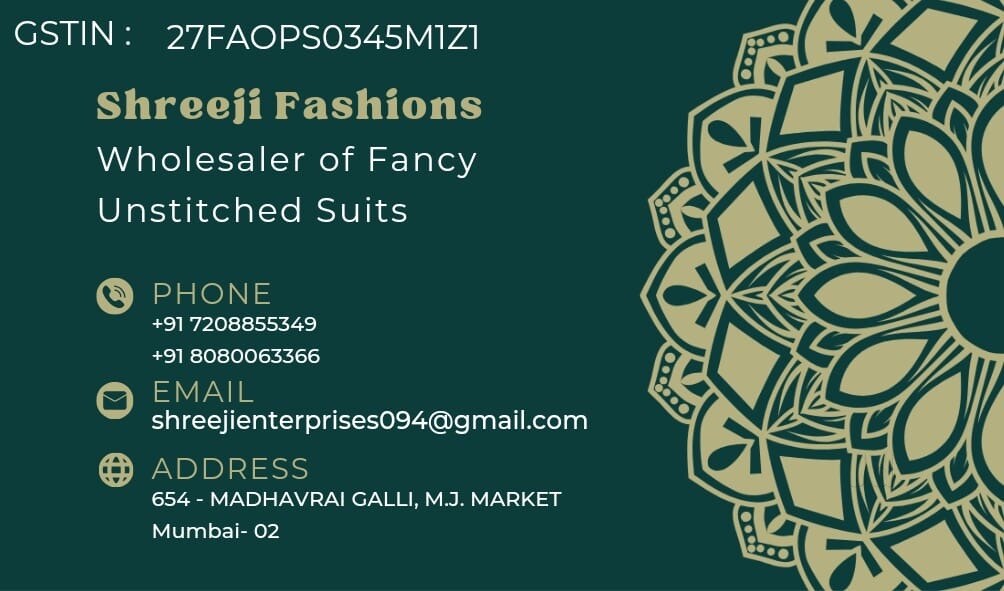 SHREEJI FASHIONS in Kalbadevi, Mumbai - Best Readymade Garment ...