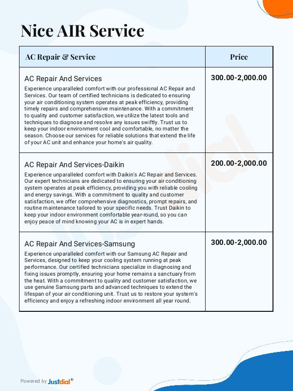 Nice AIR Service in Maninagar,Ahmedabad - Best AC Repair & Services ...