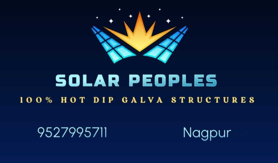 Solar Peoples in Shankarpur, Nagpur - Best Solar Panel Mounting ...