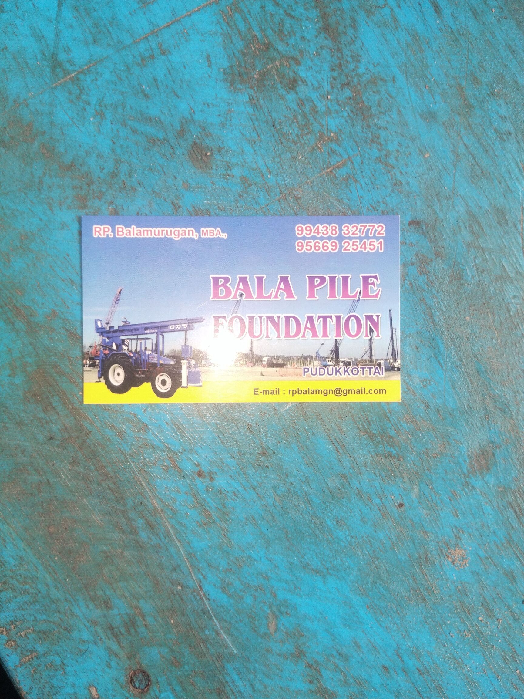 Bala Pile Foundation in Vadakadu, Pudukkottai - Best Pile Foundation ...