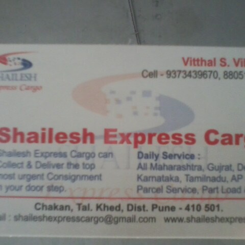 Shailesh Cargo Movers in Chakan, Pune - Best Cargo Services in Pune ...