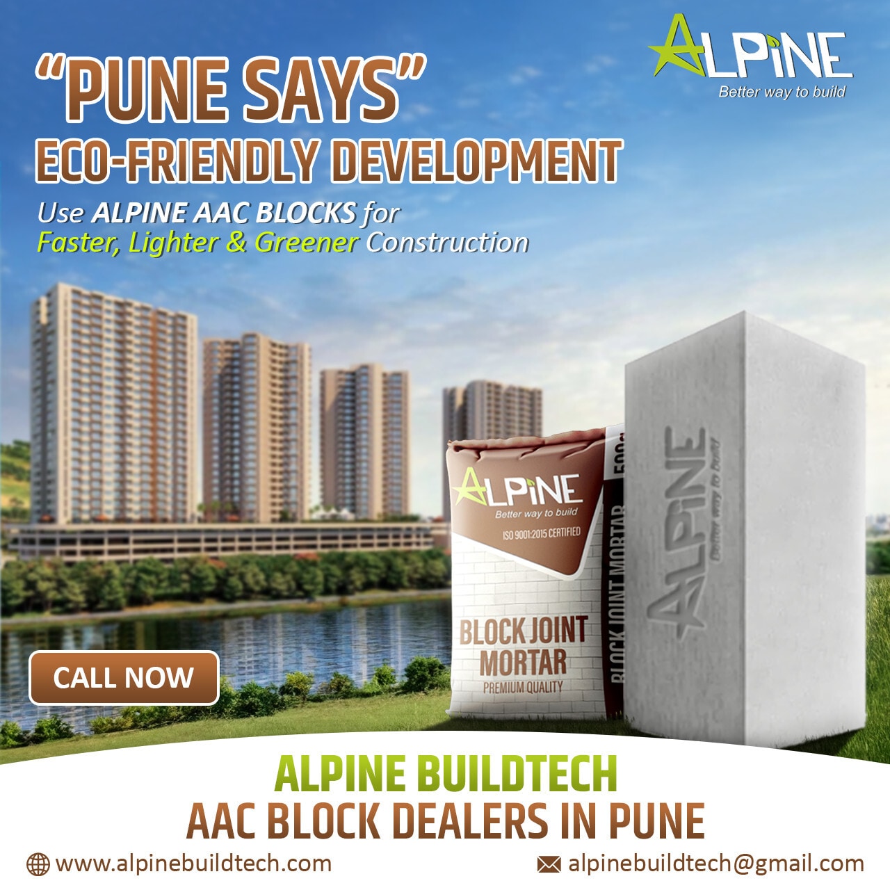 Alpine Aac Blocks in Pune - Best Building Material Wholesalers in Pune ...