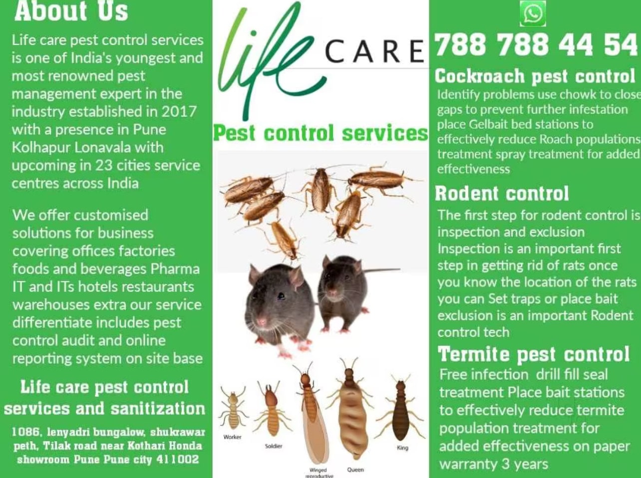Residential Pest Control Services near Aditya Ayurvedic Clinic Aundh, Pune - Home Treatment ...