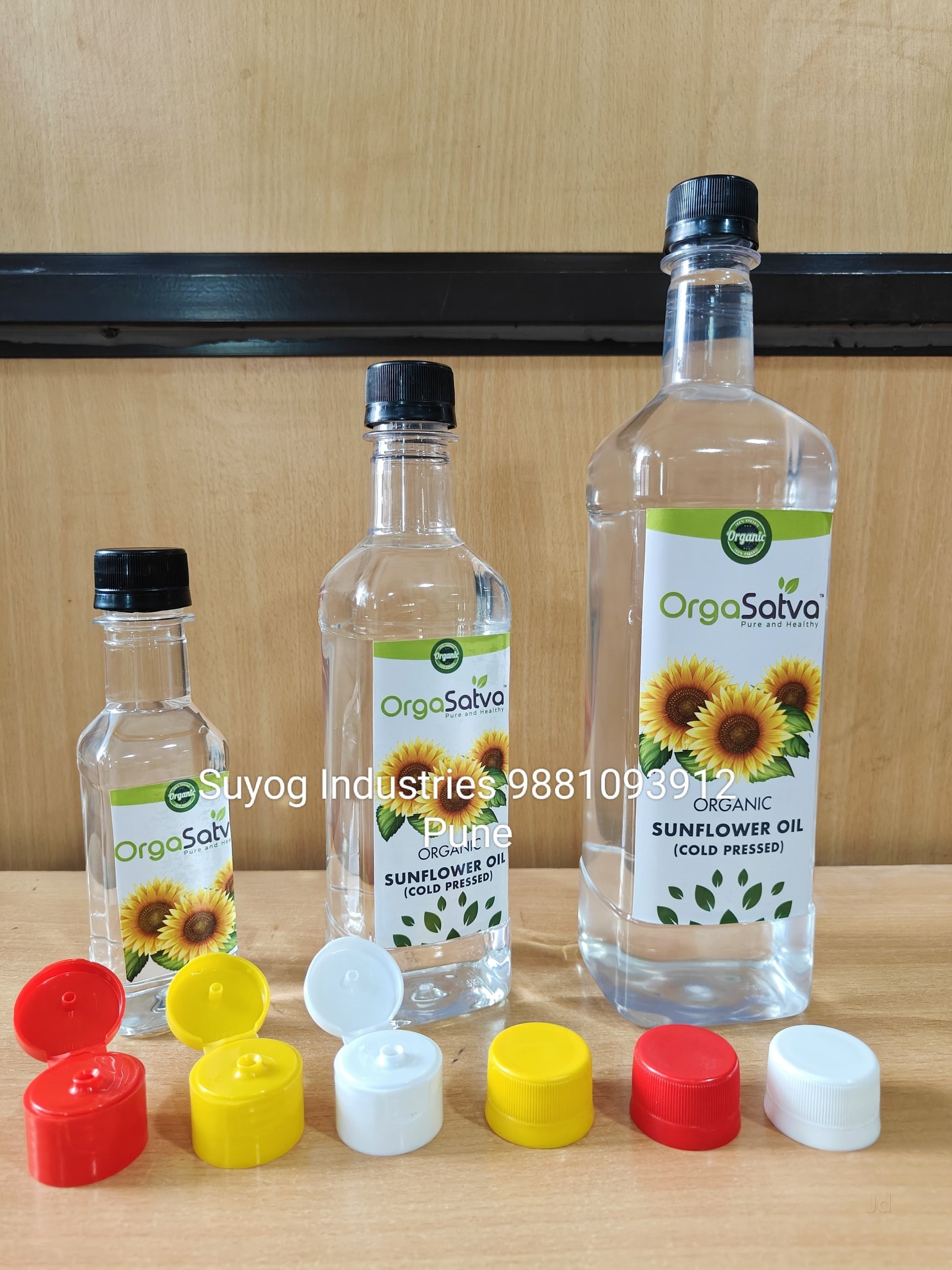 Plastic Transparent 1 Ltr Bottle, 28 Mm Green PCO Cap in Mangalore at ...