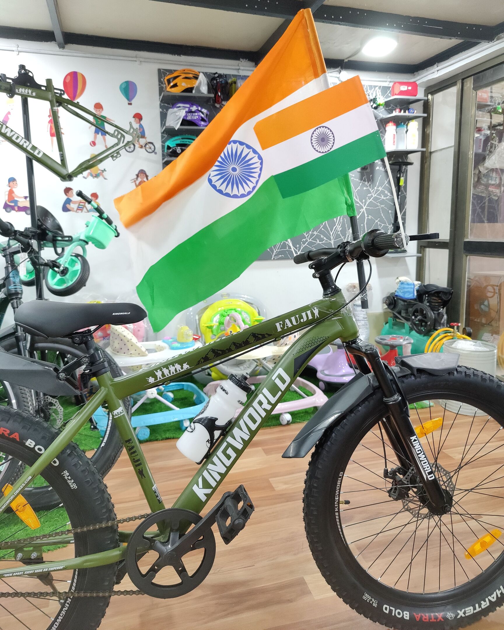 Leader Gladiator 26T Multispeed Gear Cycle With Front Suspension & Disc ...