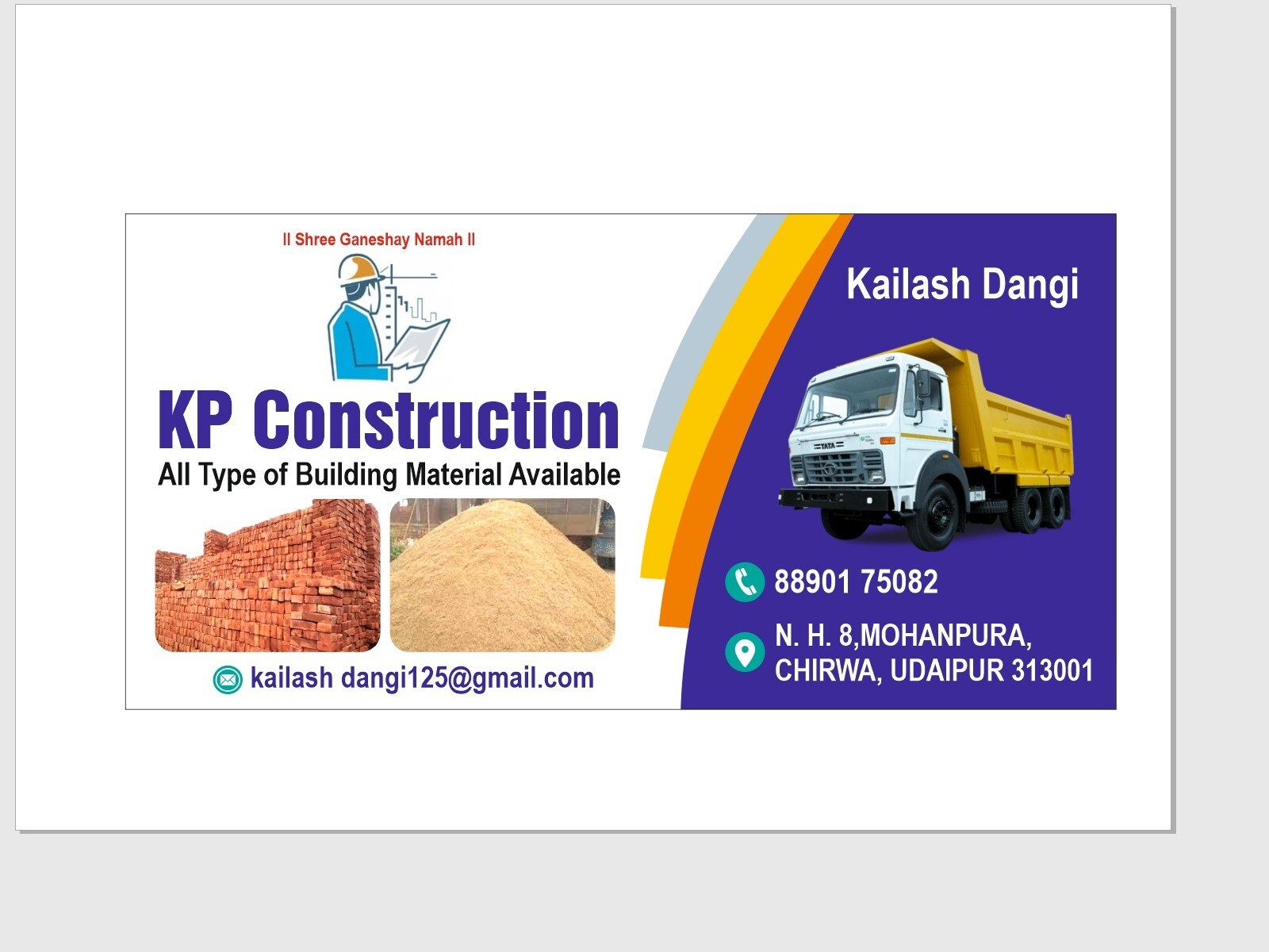 Kp Construction Materials in Ganapati Nagar, Udaipur-Rajasthan - Best ...